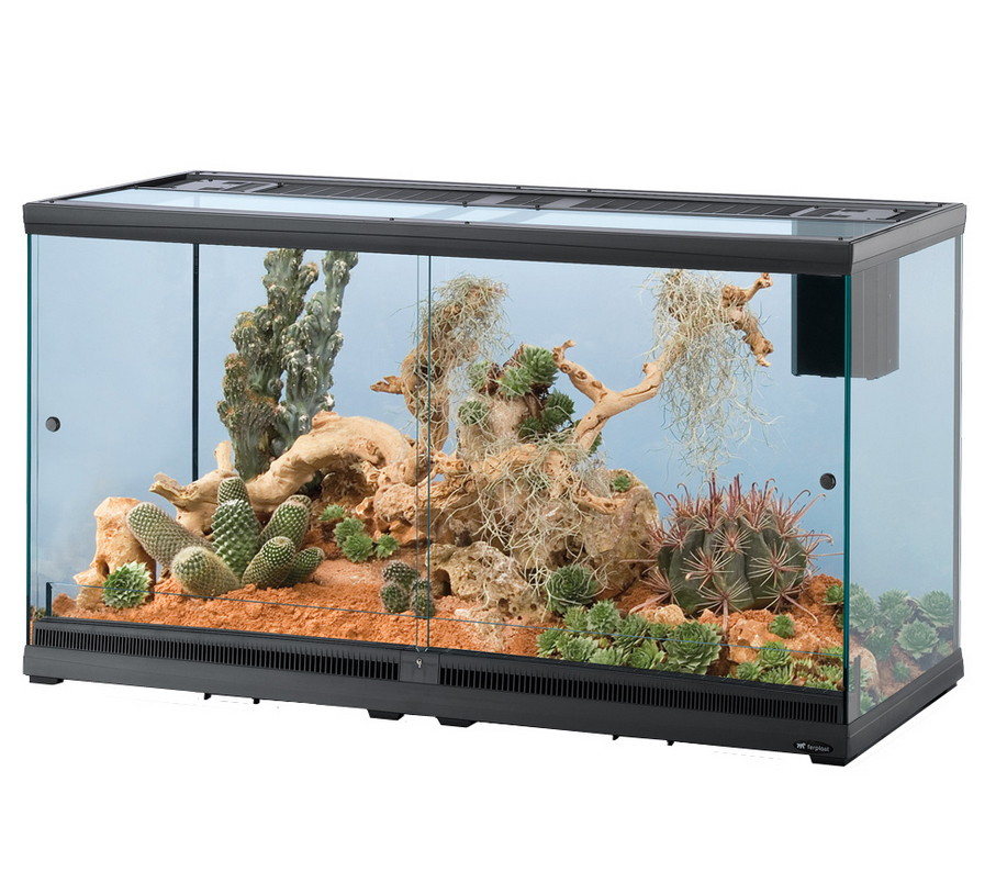 Ferplast Terārijs Explora 110 melns 110 x 45 x h 61 cm - 300 L ...