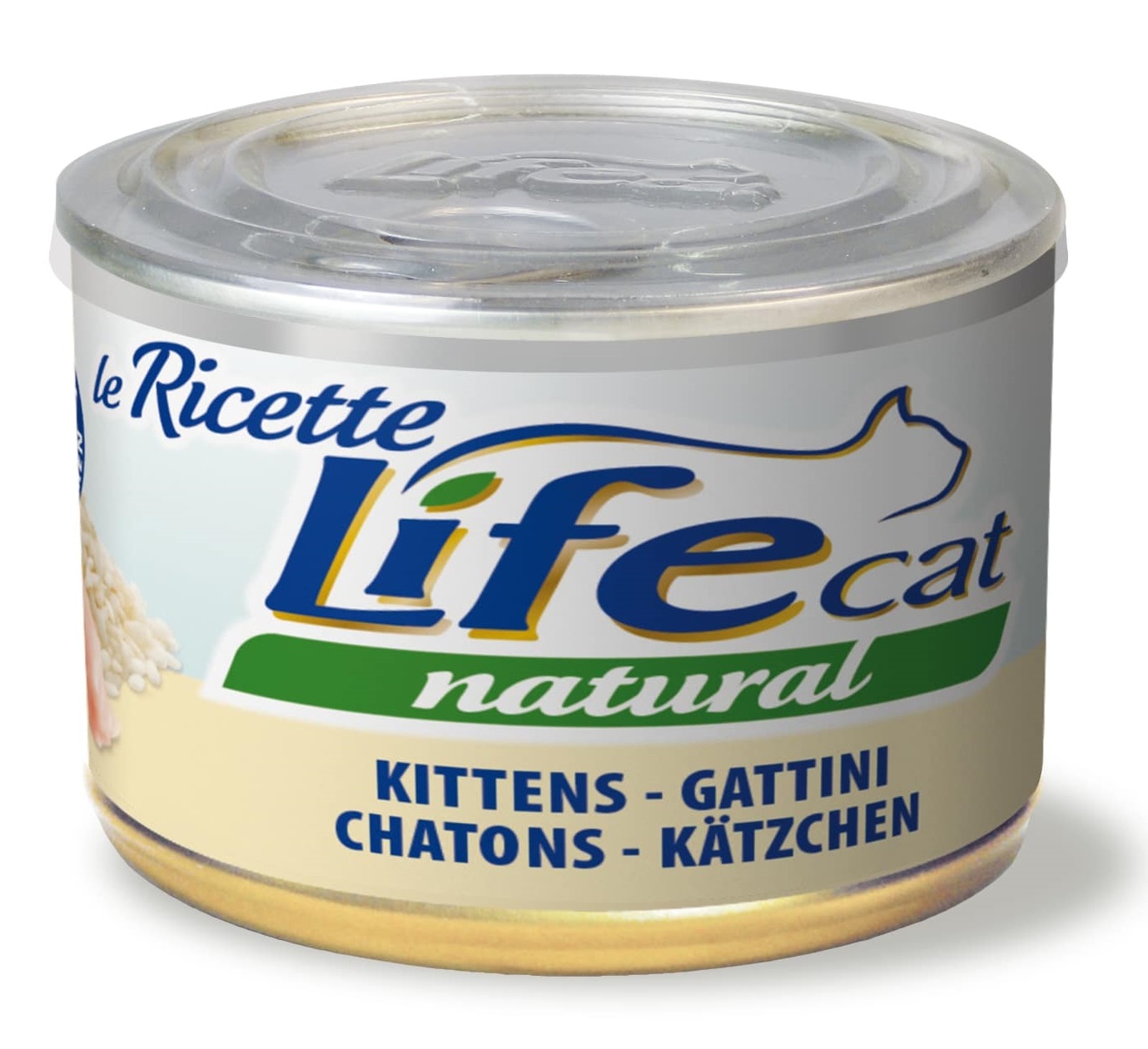 LIFE CAT Natural KITTEN CHICKEN - konservi kaķēniem 6 x 150g | ZooCentrs.lv