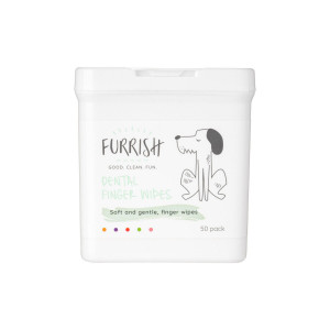 Furrish Dental Finger Wipes - 50gb | ZooCentrs.lv